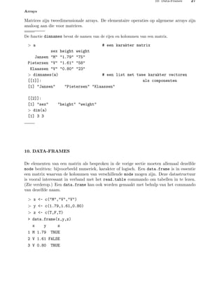 Handleiding r aw van der vaart | PDF