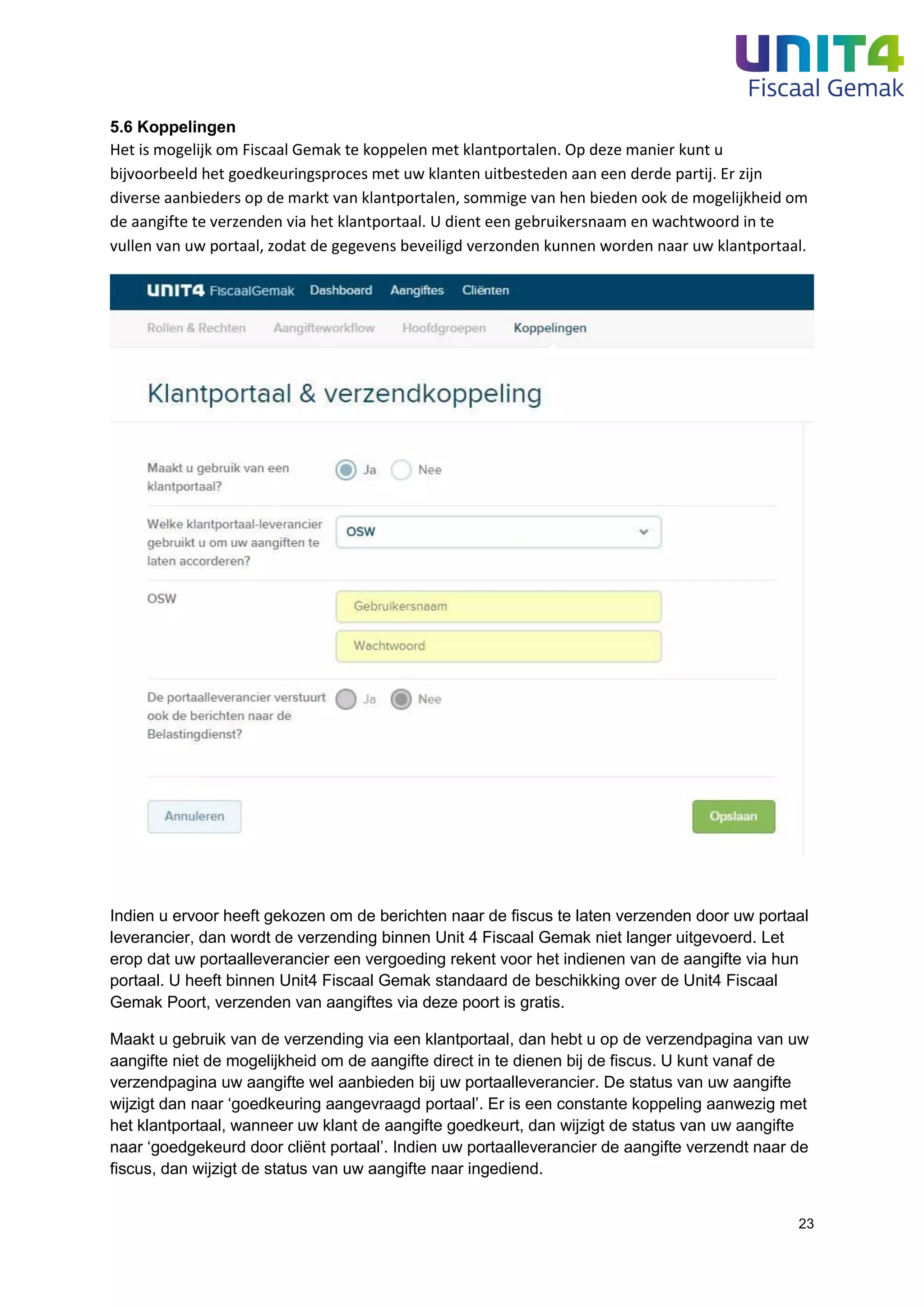Handleiding unit4 fiscaal-gemak (02-11-2015) | PDF