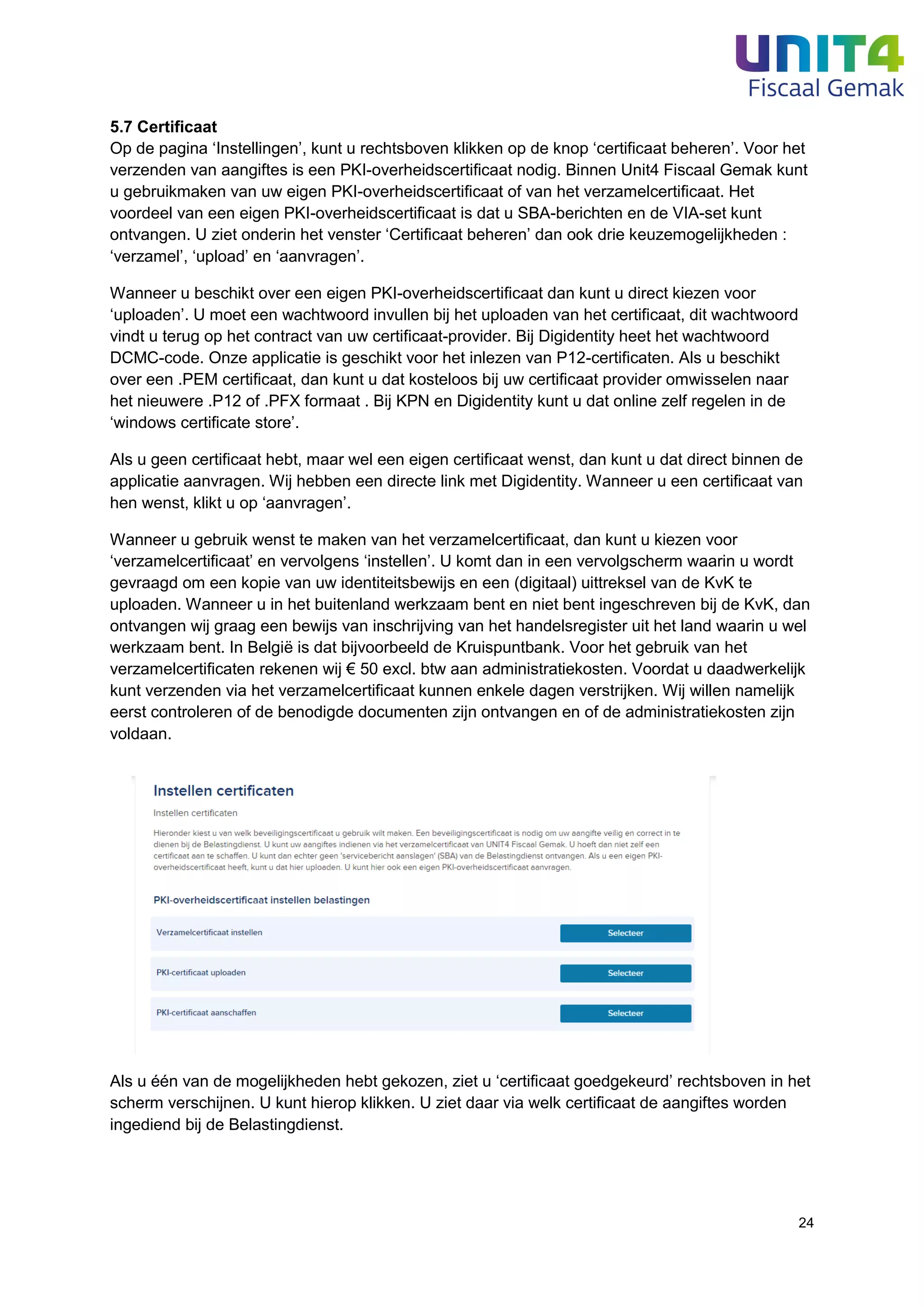 Handleiding unit4 fiscaal-gemak (02-11-2015) | PDF