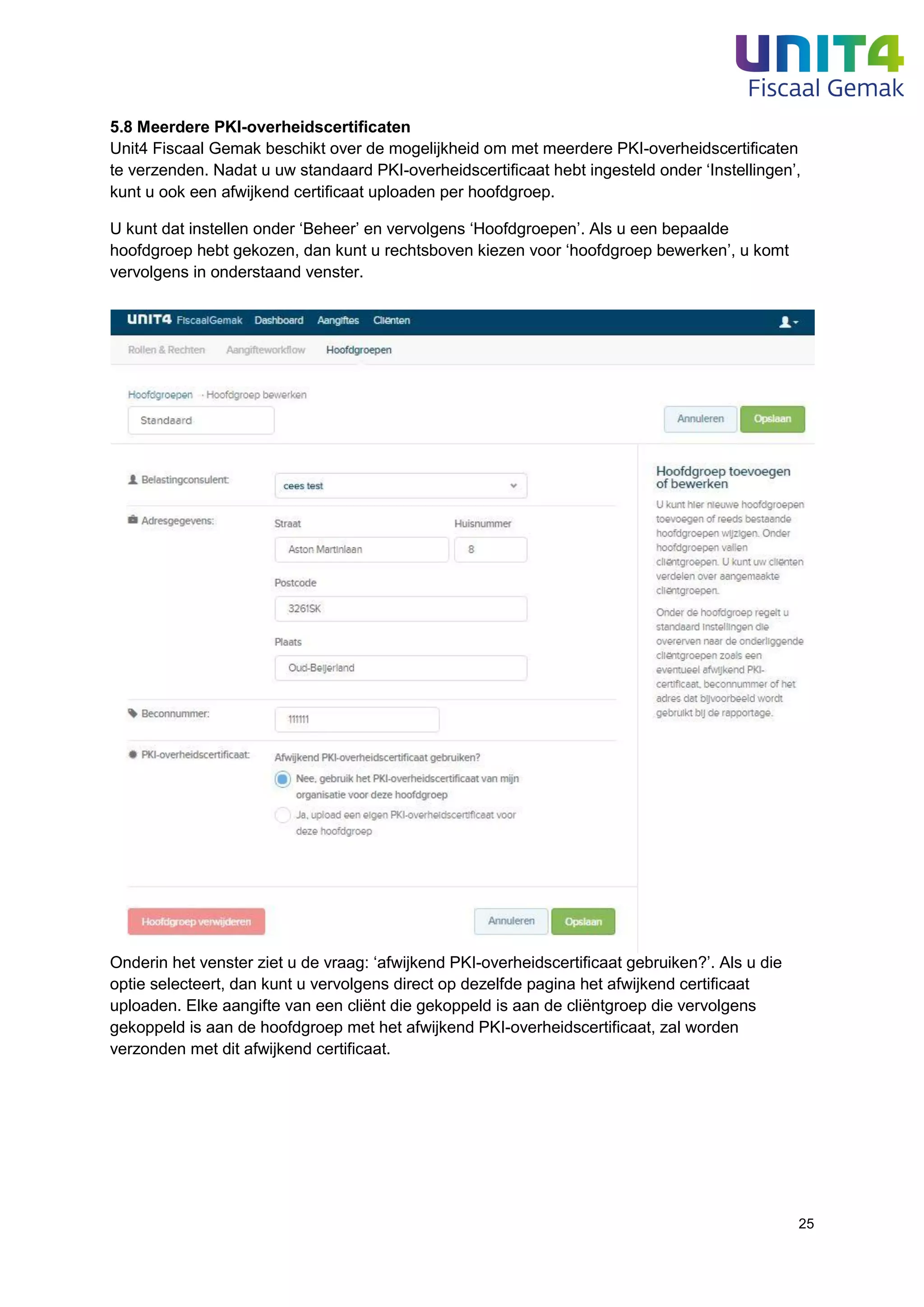 Handleiding unit4 fiscaal-gemak (02-11-2015) | PDF