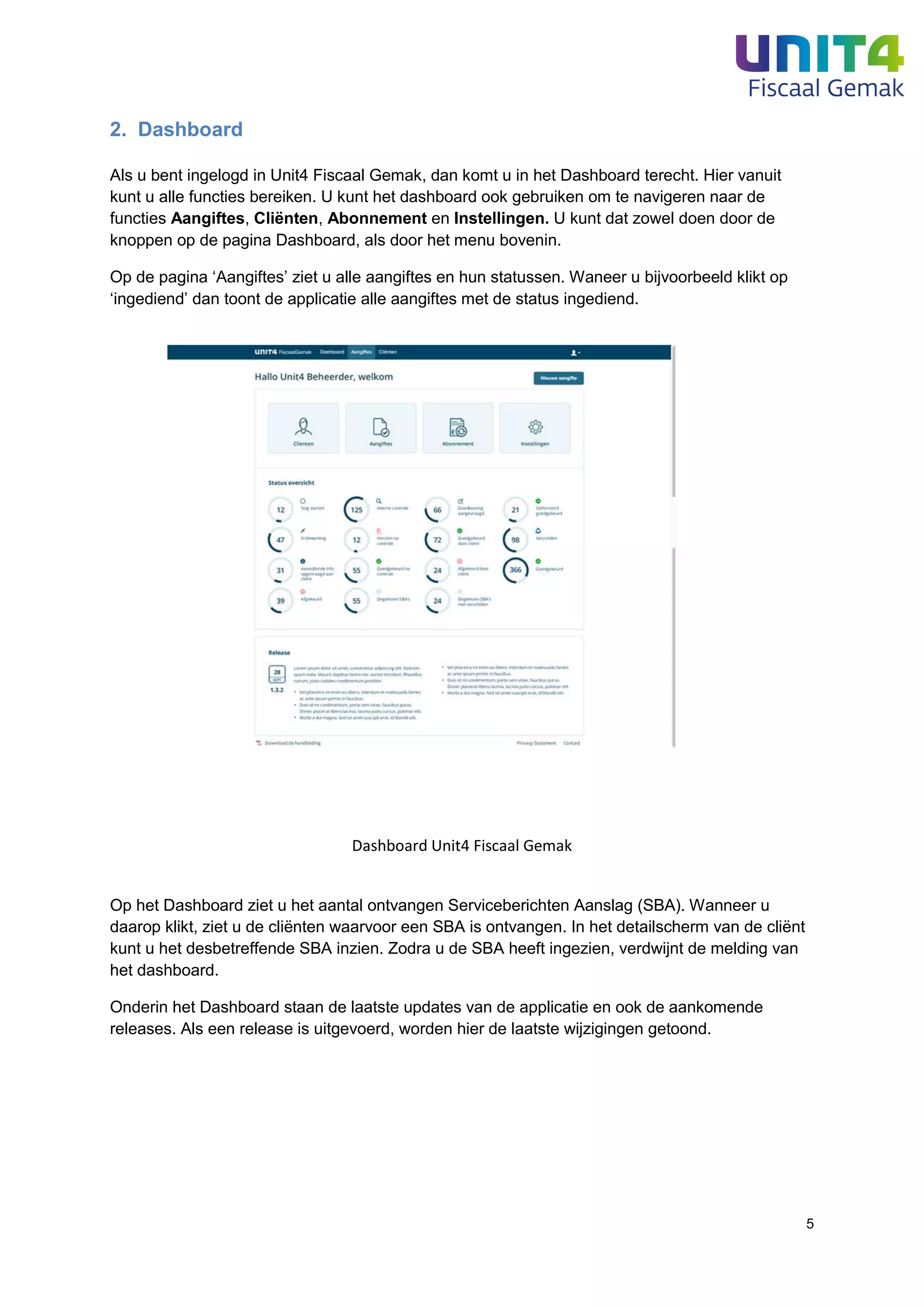 Handleiding unit4 fiscaal-gemak (02-11-2015) | PDF