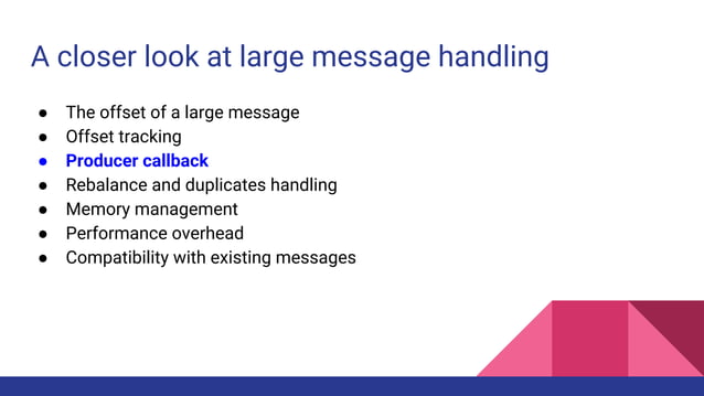 Handle Large Messages In Apache Kafka Ppt