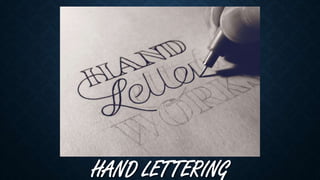 Hand lettering | PPT