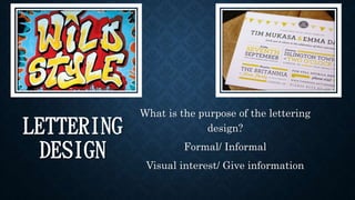 Hand lettering | PPT