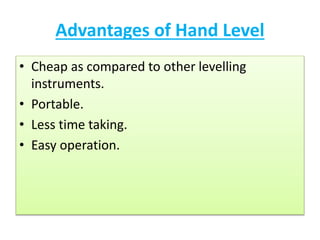 Hand level | PPTX