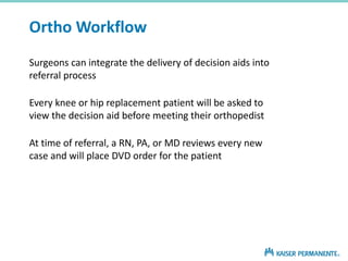 Matt Handley, Shared Decision Making Implementation Stories and Lessons ...
