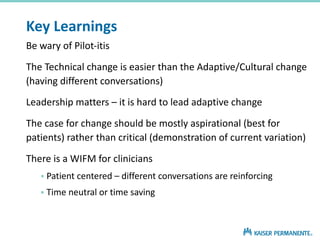 Matt Handley, Shared Decision Making Implementation Stories and Lessons ...