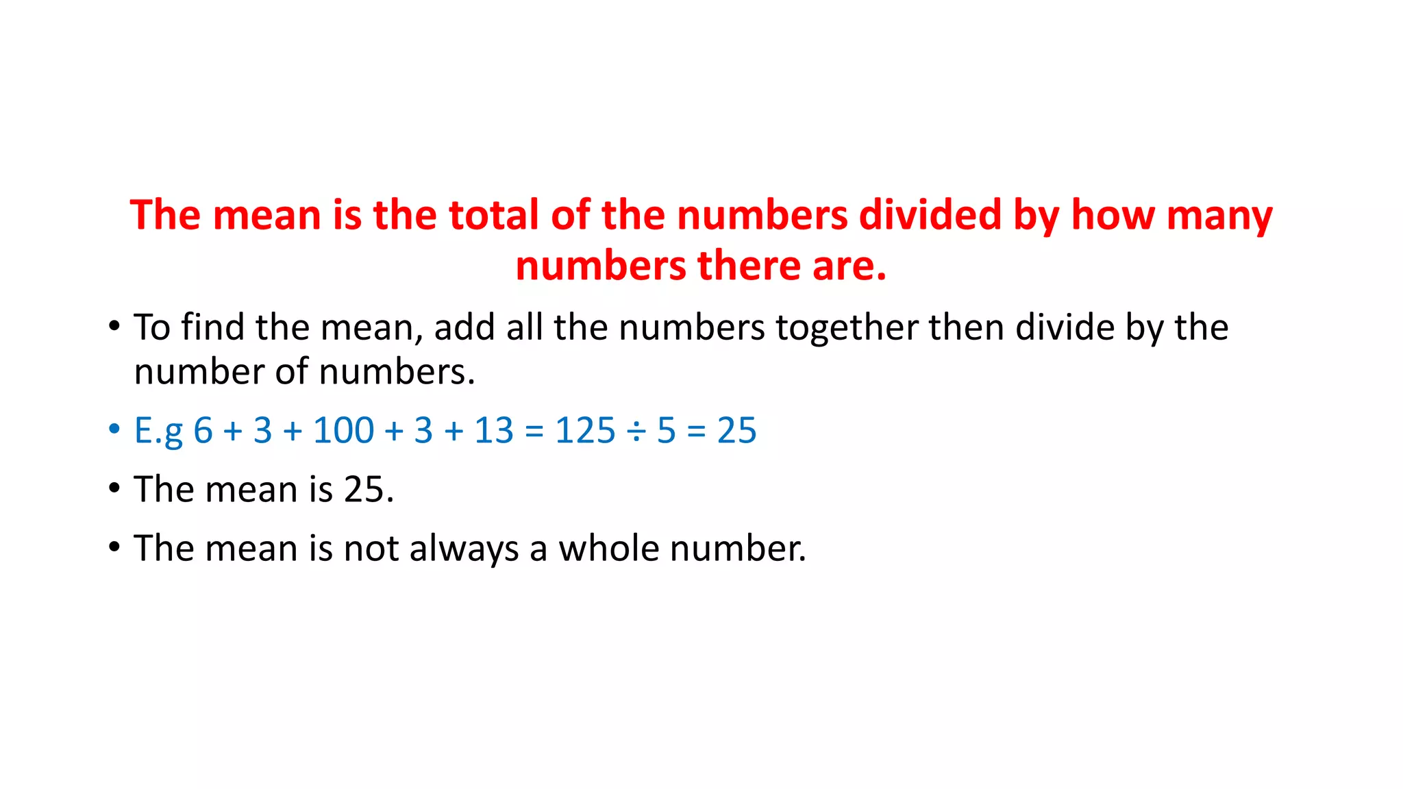 FS Maths Level 2 - July 8, 2023 (Handling information and data). | PPT