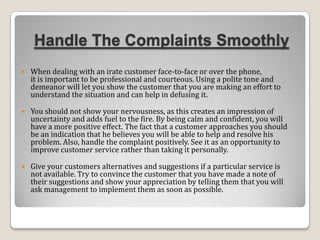 How to Handle Guest with Complaints in Hotel | PPTX