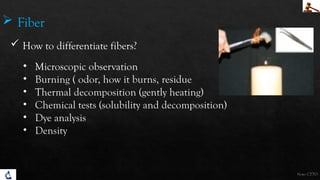 Handling and Preservation of Biological Evidence -hair and fiber.pptx ...