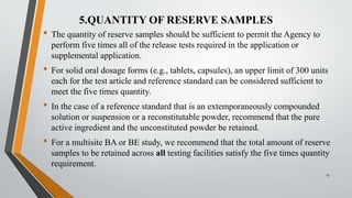 Handling and retention of | PPTX