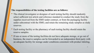 Handling and retention of | PPTX