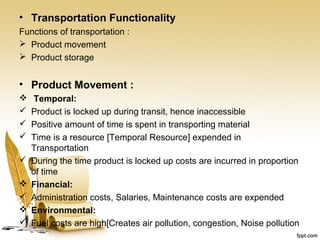 Handling and transportation | PPT