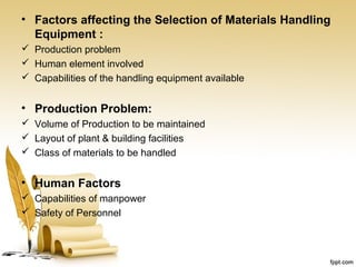 Handling and transportation | PPT