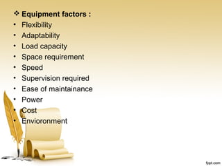 Handling and transportation | PPT