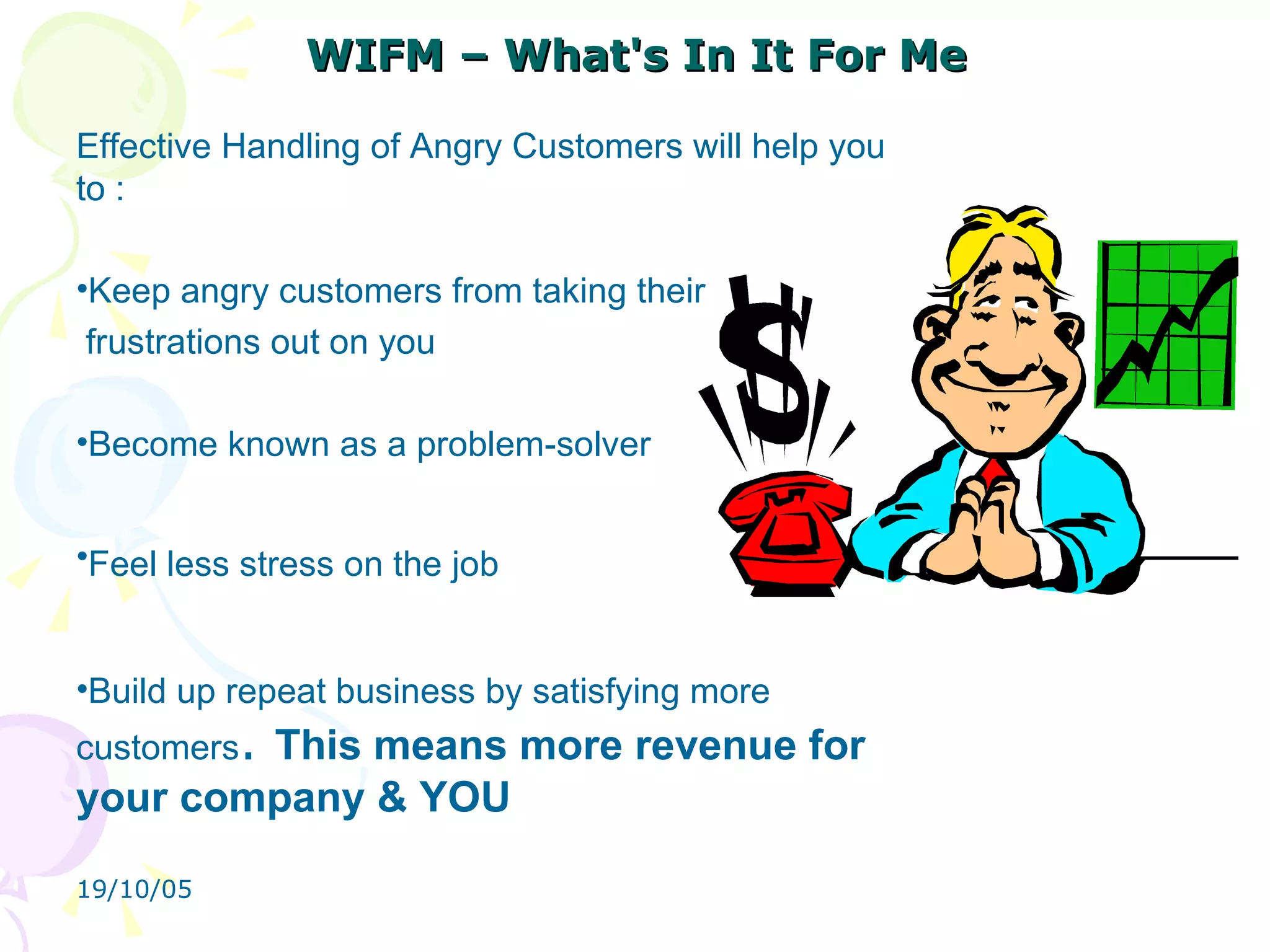 Handlingangry Customers 202 | PPT