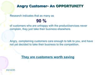 Handlingangry Customers 202 | PPT