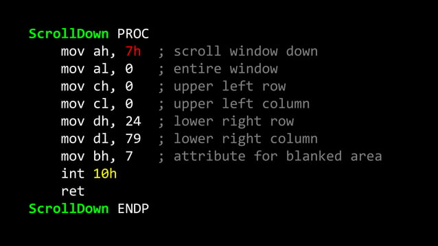 Handling character display in graphics mode using bios | PPT