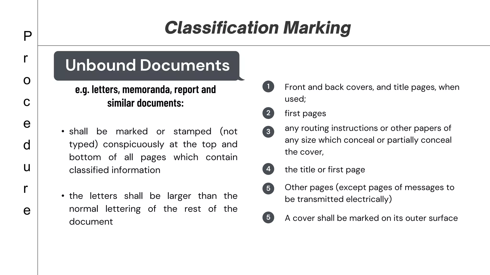 Handling classified information | PPTX