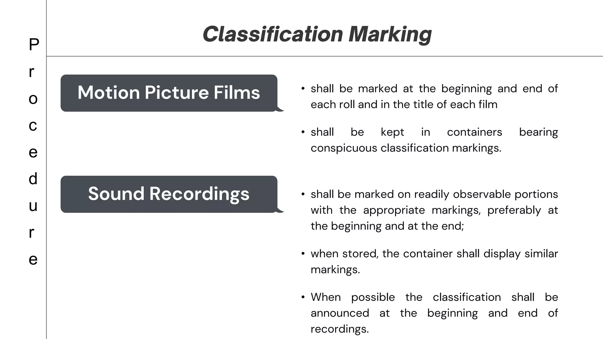 Handling classified information | PPTX