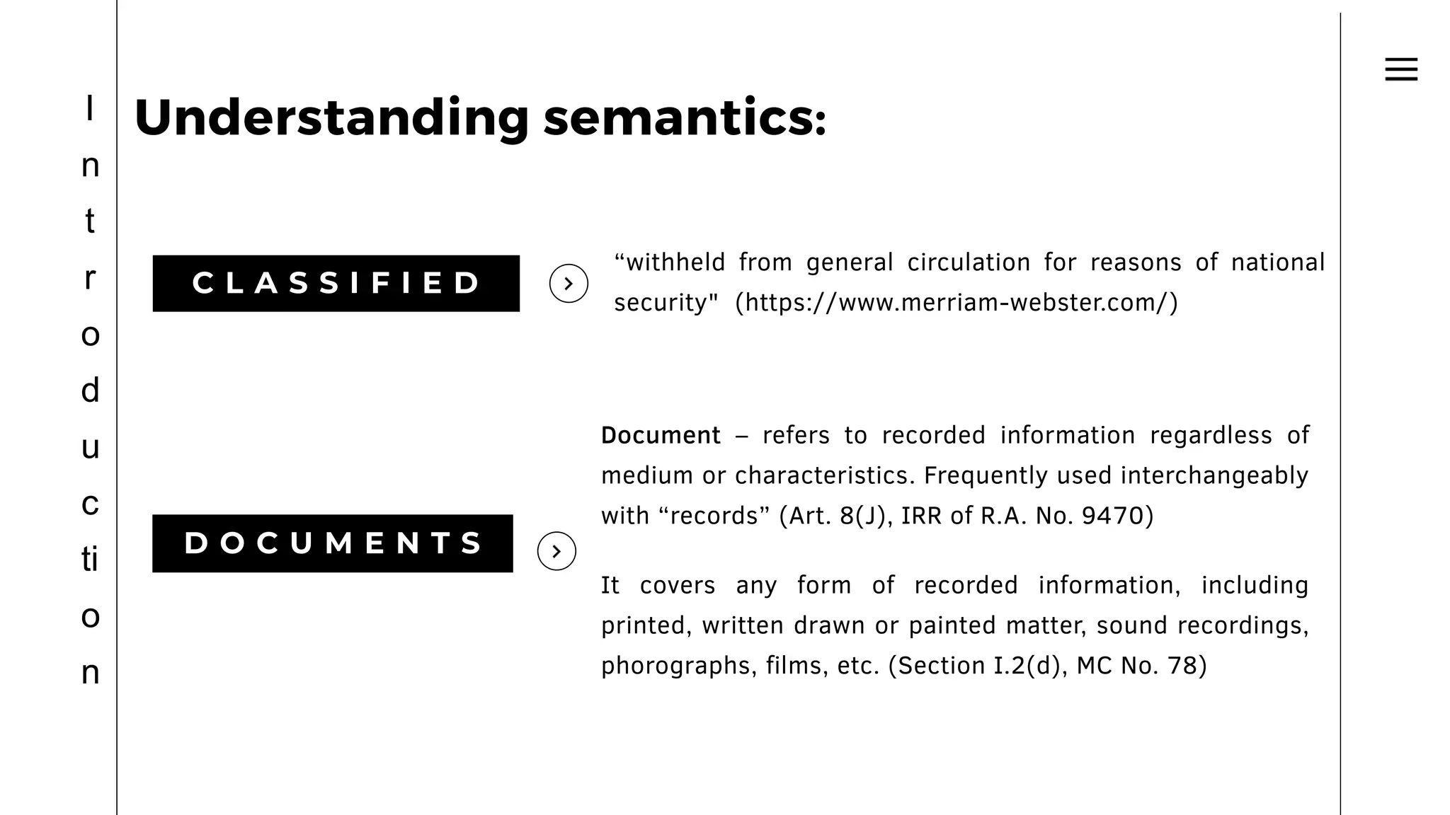 Handling classified information | PPTX