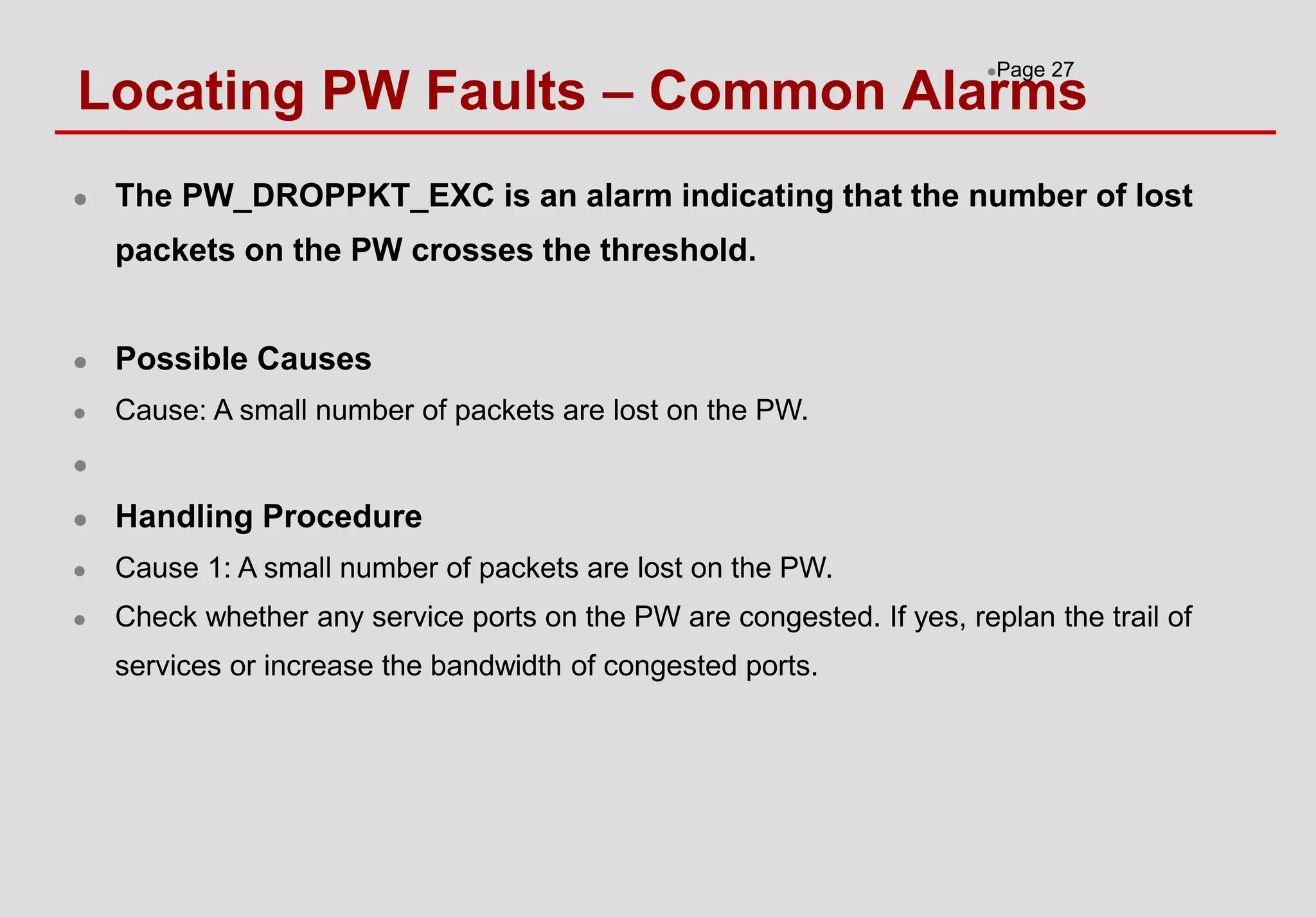 Handling Common Faults and Alarms for Huawei RTN Microwaves | PPT