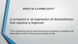 HANDLING COMPLAINT IN THE EMERGENCY DEPARTMENT 2024V3.pptx