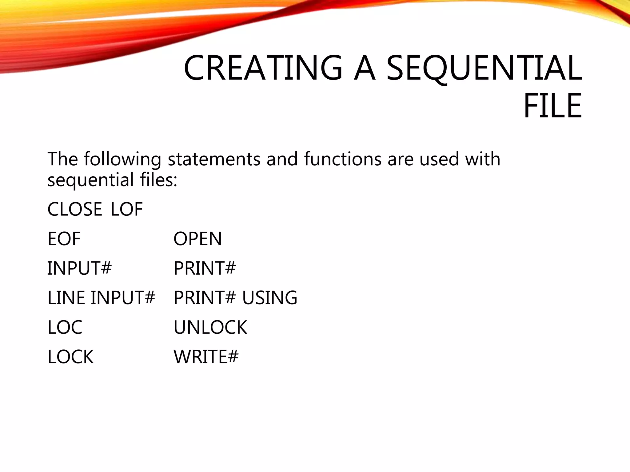 Handling computer files | PPTX | Operating Systems | Computer Software ...