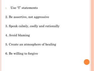 Handling conflict | PPT