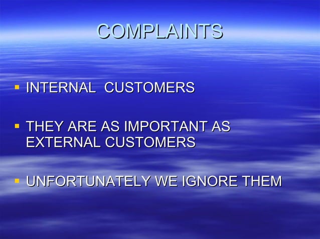 Handling Customer Complaints | PPT | Consumer Issues | Business