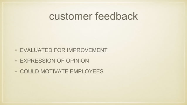 Handling Customer Feedback & Complaints | PPTX | Consumer Issues | Business
