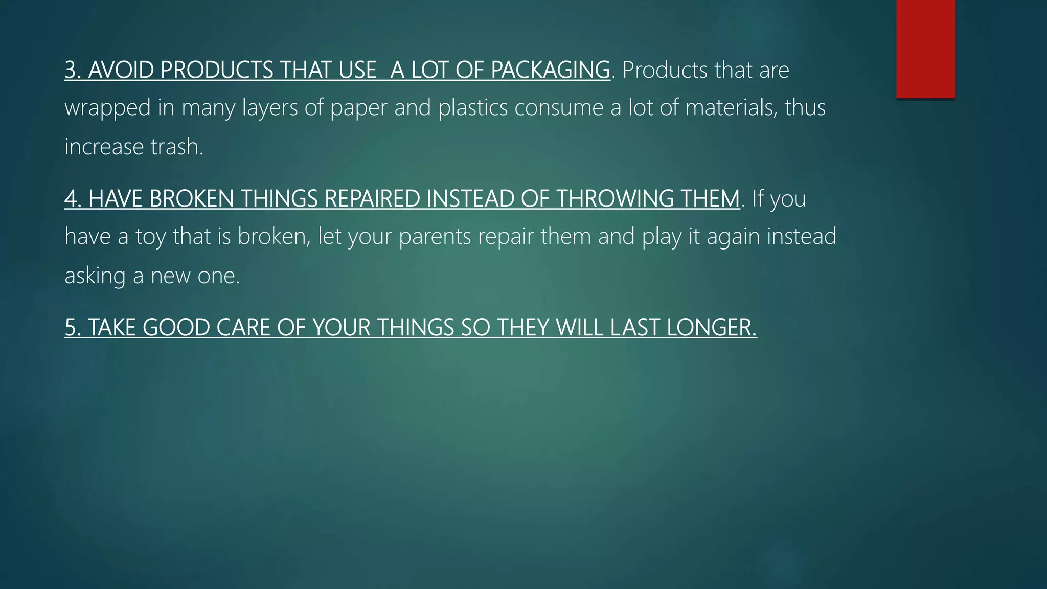 Handling different materials | PPTX