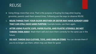 Handling different materials | PPTX
