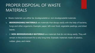 Handling different materials | PPTX