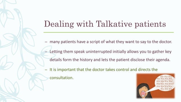 Handling Difficult Patients.pptx | First Aid | Injuries