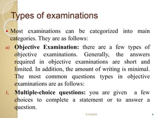 Handling examinations.pptx
