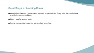 Handling Housekeeping Housekeeping keeping | PPTX