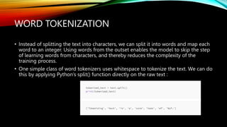 Tokenization and how to use it from scratch | PPTX