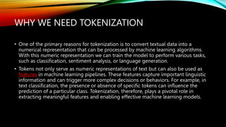 Tokenization and how to use it from scratch | PPTX
