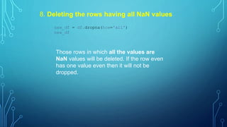 Handling Missing Values for Machine Learning.pptx | Databases ...