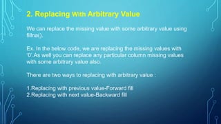 Handling Missing Values for Machine Learning.pptx
