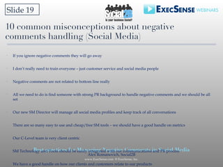 Handling Negative Comments Sm | PPT