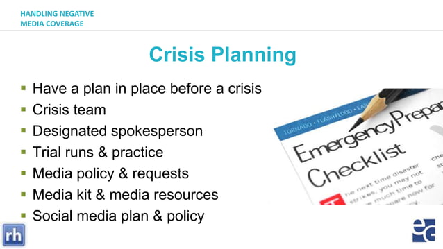 Handling negative media coverage | PPTX