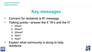 Handling negative media coverage | PPTX