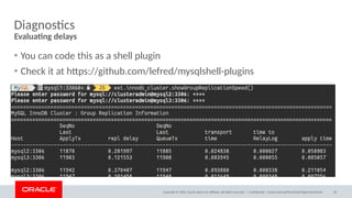 MySQL Group Replication: Handling Network Glitches - Best Practices | PPT