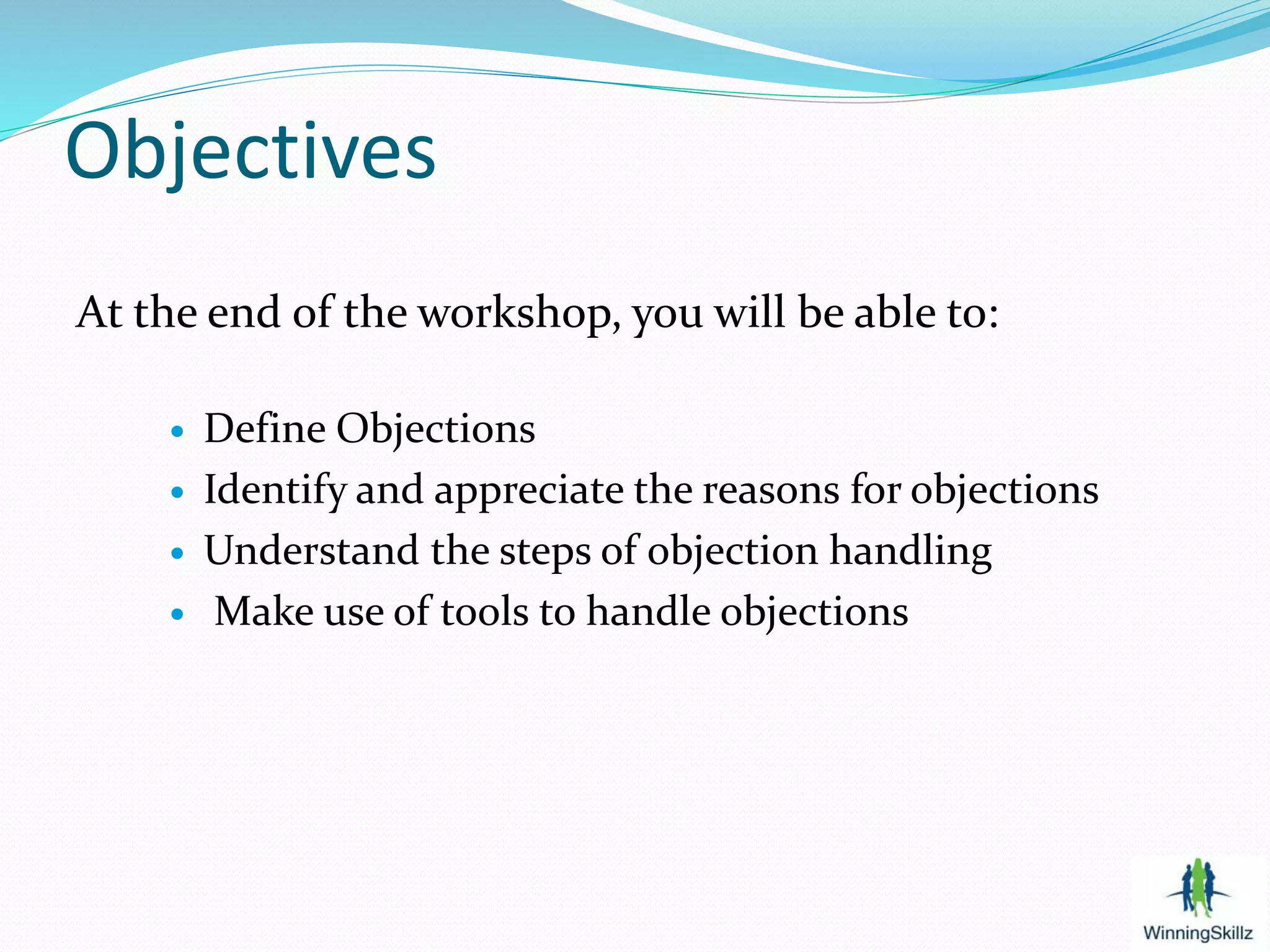 Handling objection | PPTX