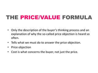 Handling objections | PPTX