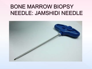 processing of bone marrow trephine biopsy | PPTX