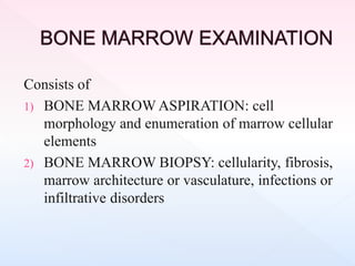 processing of bone marrow trephine biopsy | PPTX