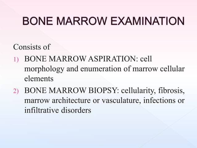 processing of bone marrow trephine biopsy | PPTX